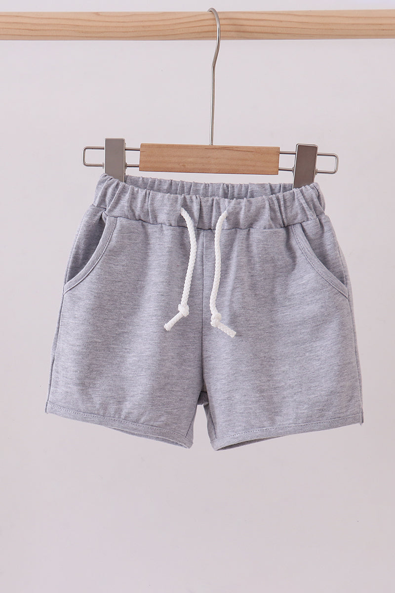 Premium Grey drawstring shorts – Honeydew USA